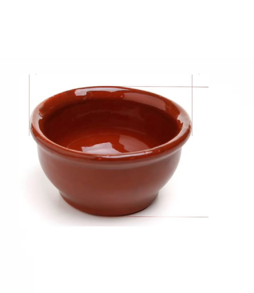Molheira De Barro Vitrificado Cor Marrom – Casserole – UD n@ Internet